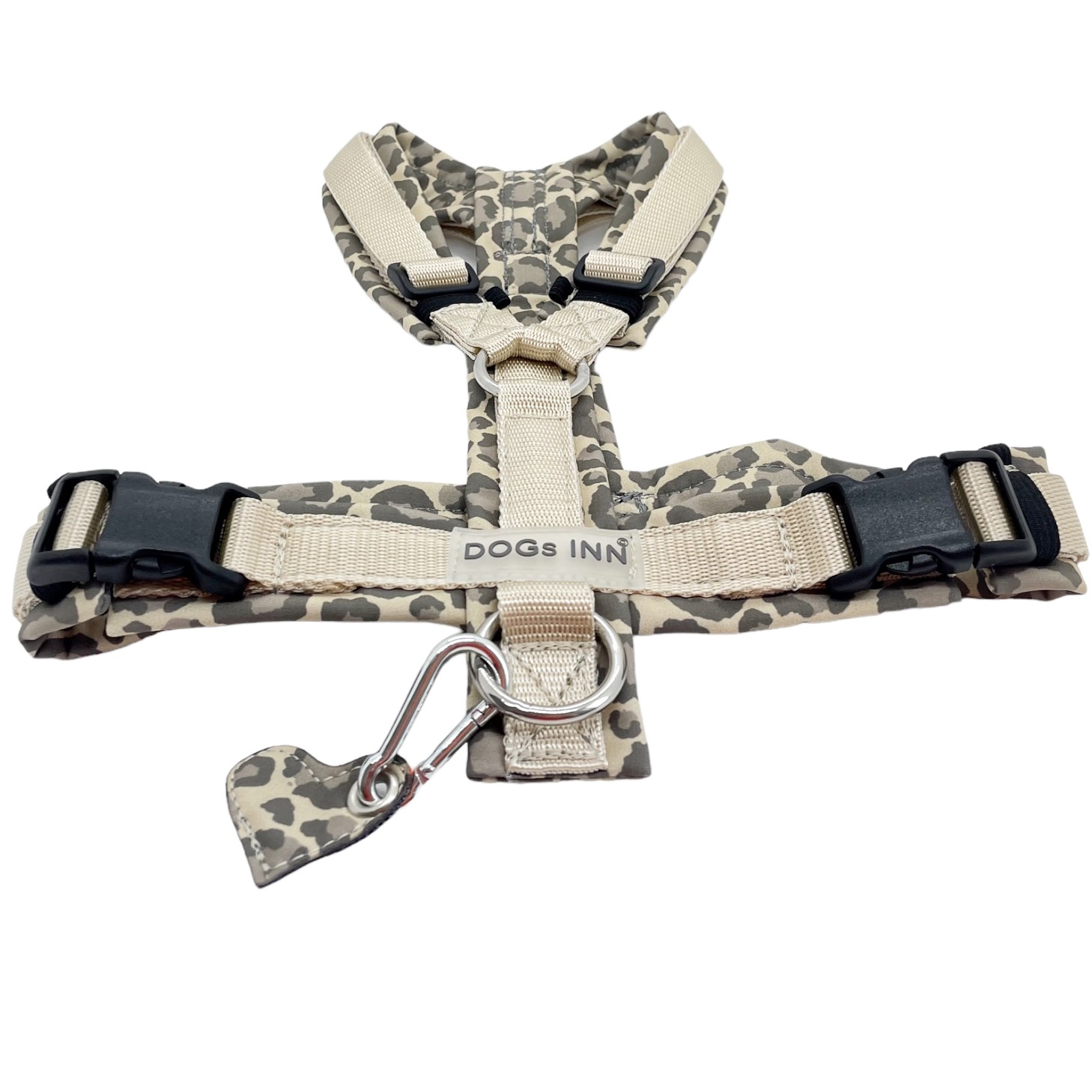 Dogs Inn® - Manufaktur | Y Brustgeschirr | Sand - Leopard | Dogs Inn® - Manufaktur